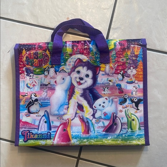 Lisa Frank | Toys | Lisa Frank Tikanni Husky Trifold Portfolio Storage ...